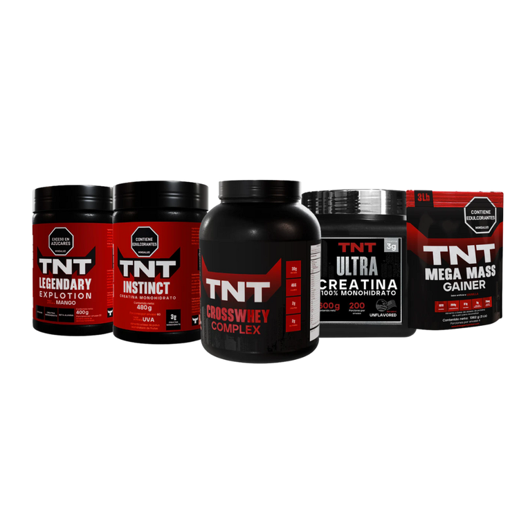 TNT Mega Mass Gainer 6 Lbs: Suplemento para Ganar Masa Muscular – TNT ...